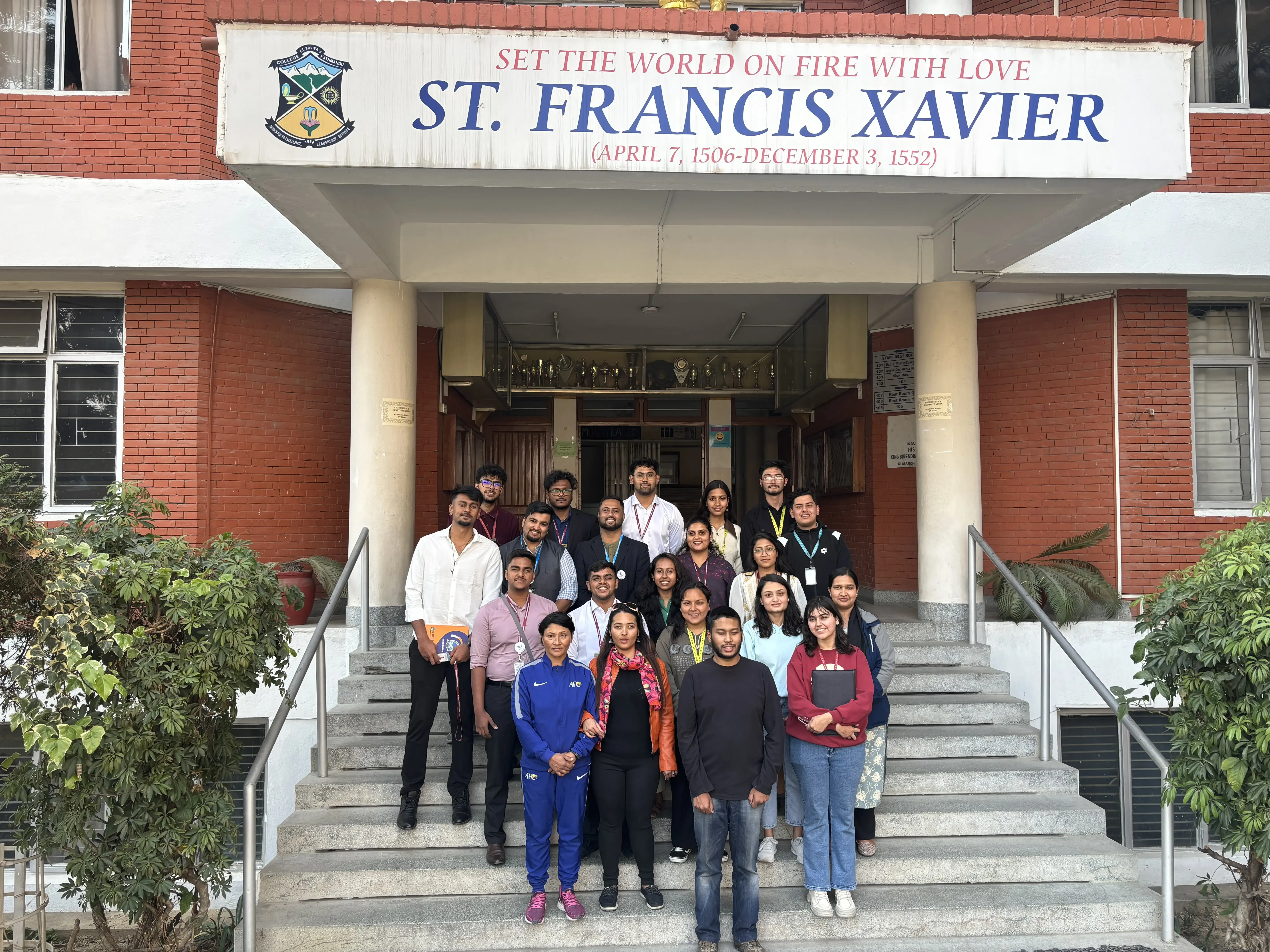 Project Presentation to St. Claret College - 2024 - Chain For Change - CFC
